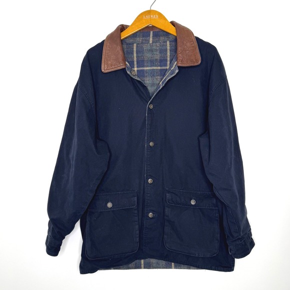 Geoffrey Beene | Jackets & Coats | Geoffrey Beene Cotton Reversible ...